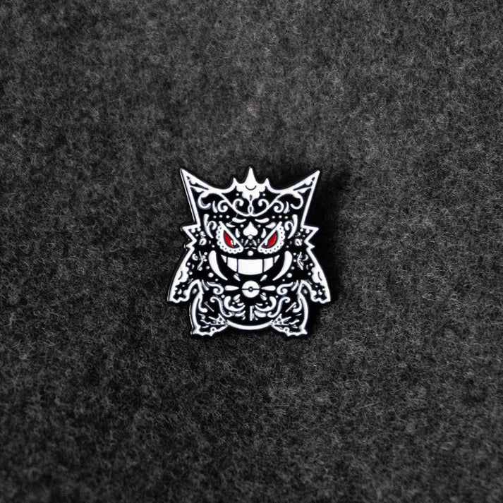 Tribal Gengar Enamel Pin – Curio Cavern